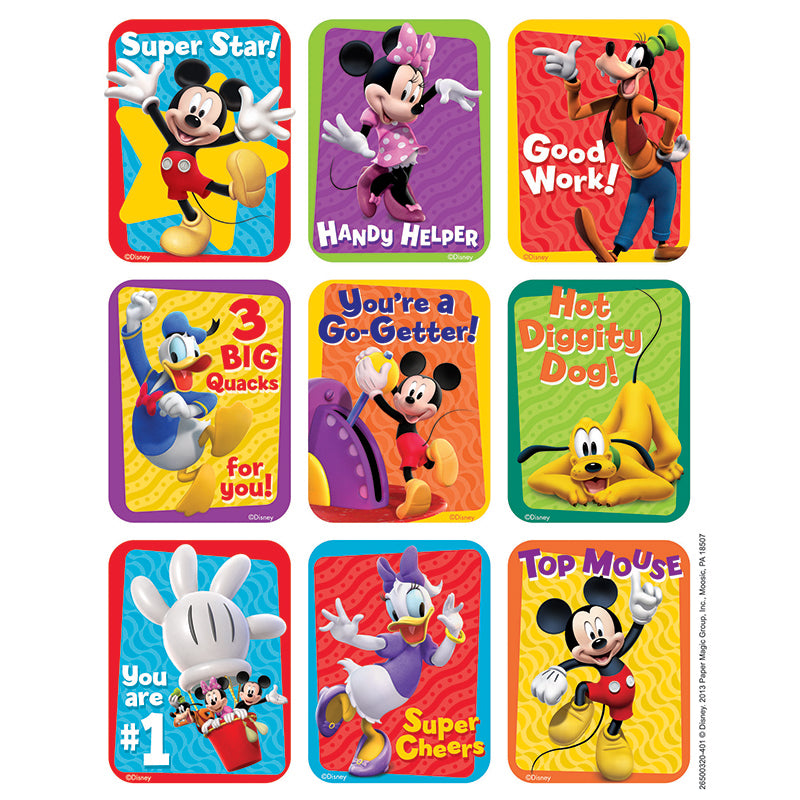Eureka® Mickey Mouse Clubhouse® Motivational Giant Stickers, Pack of 3 ...